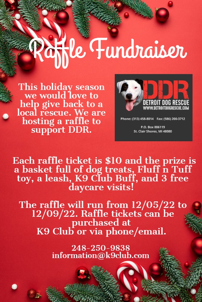 K9 Club Monthly Event Calendar - K9 Club